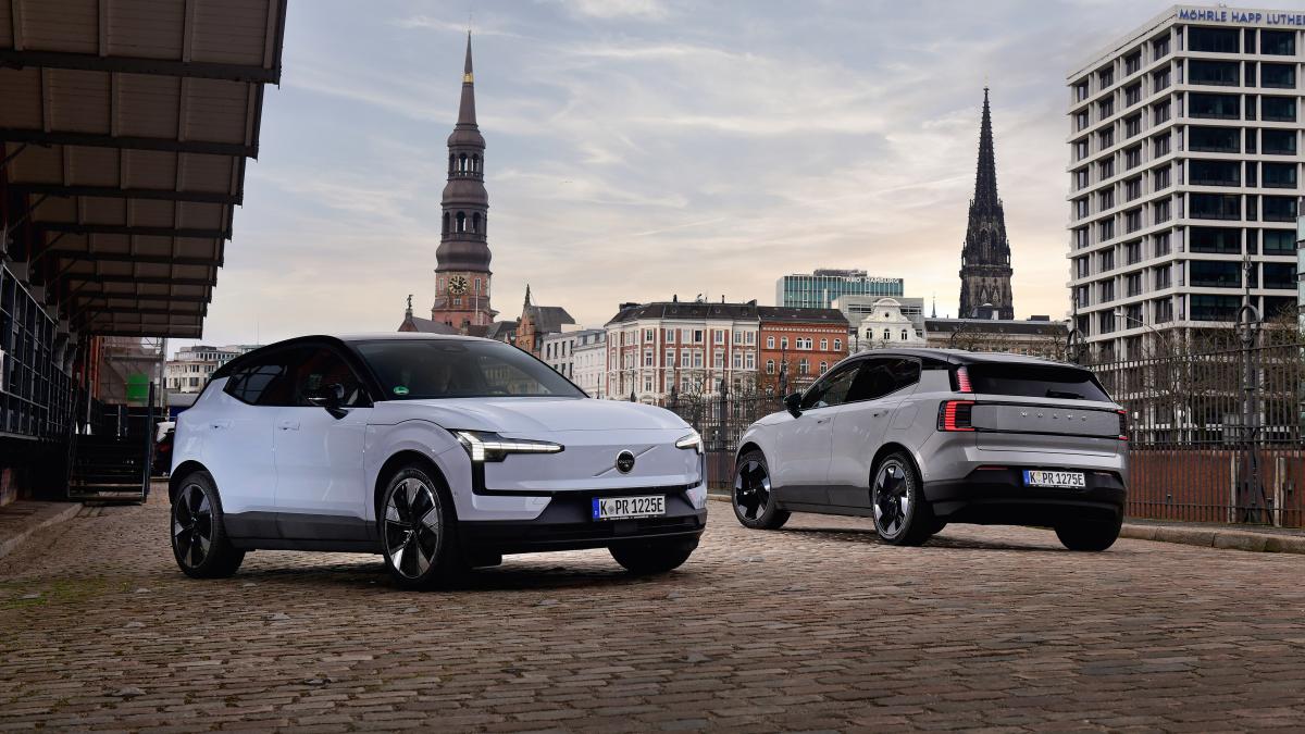 Der EX30 ist das kleinste Elektromodell von Volvo.