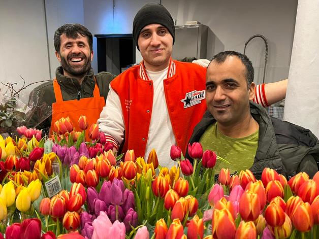 Viele Geflüchtete engagieren sich bei der Tafel in Süderbrarup