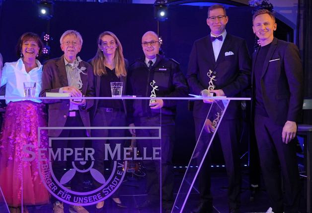 Mensch Melle 2024: Jürgen Osieka und Anna Schnell ausgezeichnet