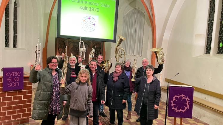 So feiert der Posaunenchor Slate bei Parchim sein Jubiläum | SVZ