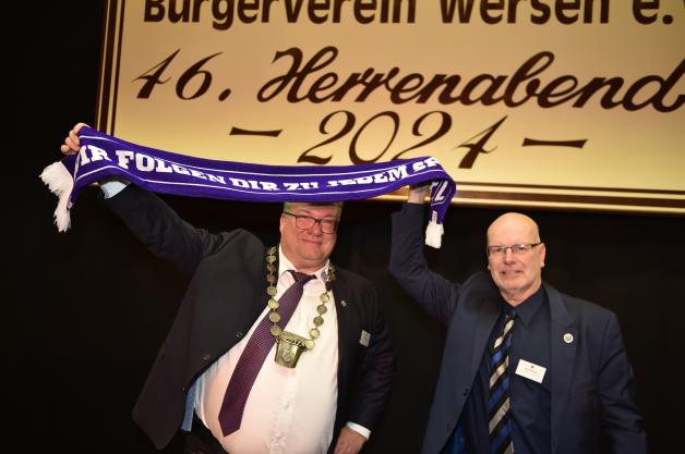 Lotte: Herrenabend des Bürgervereins Wersen mit Mario Basler