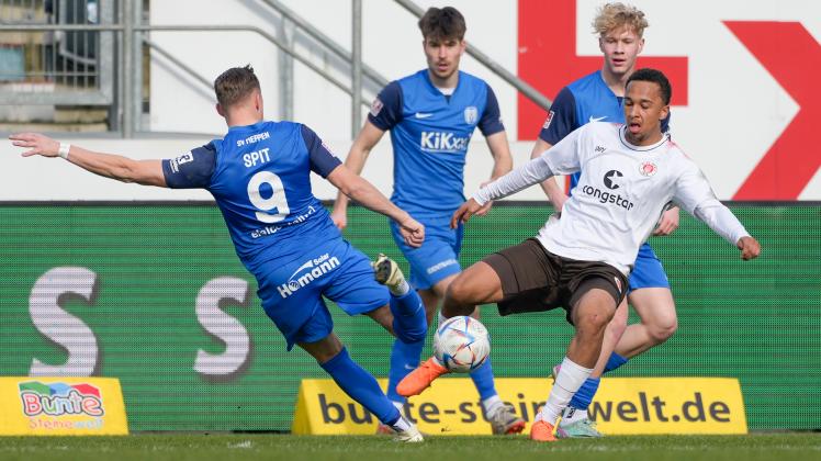 Im Liveticker: SV Meppen trifft auf den FC St. Pauli II