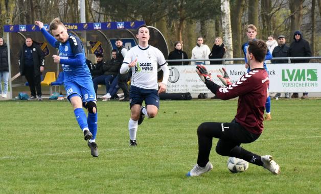 Fußball-Verbandsliga: TuS Bargstedt schlägt Marner TV mit 2:0