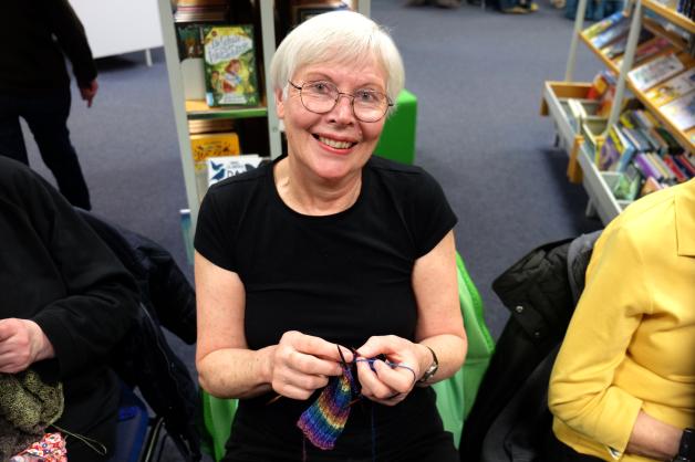 Ein Jahr Stricktreff in der Stadtbibliothek Osnabrück
