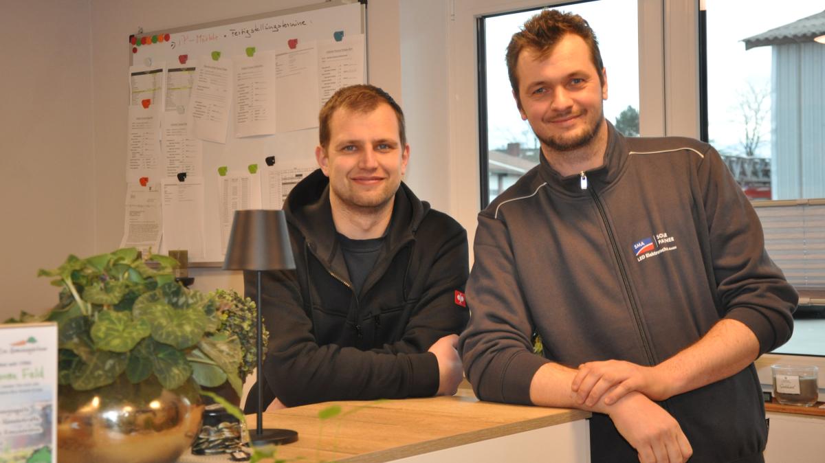 Marcel Goy, Raphael Krüger übernehmen Bramscher Firma Bruning