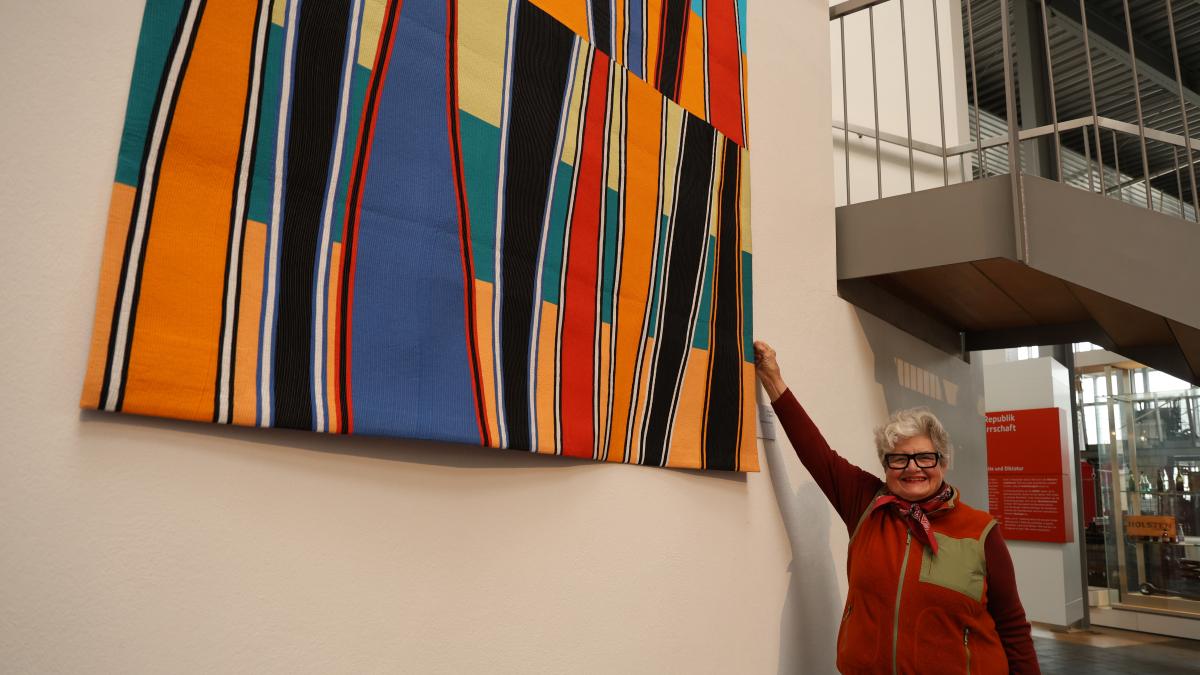 Quilt-Queen Nancy Crow eröffnet Ausstellung in Neumünster