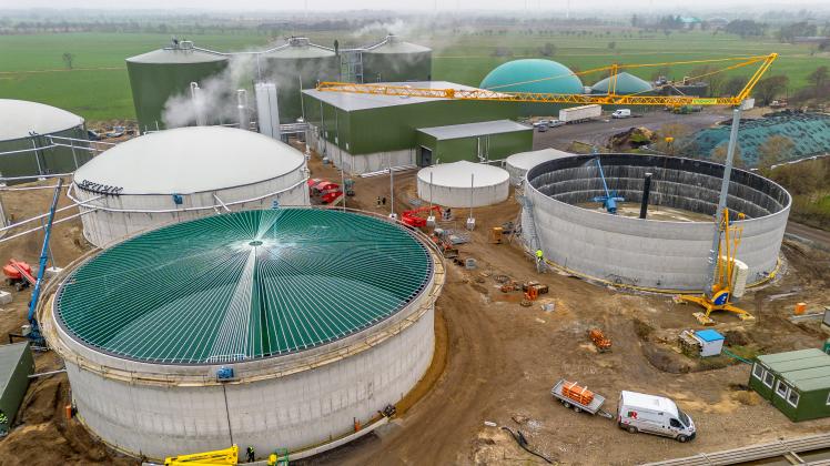 Neues Werk für Biomethan hilft Klimabilanz der Landwirtschaft