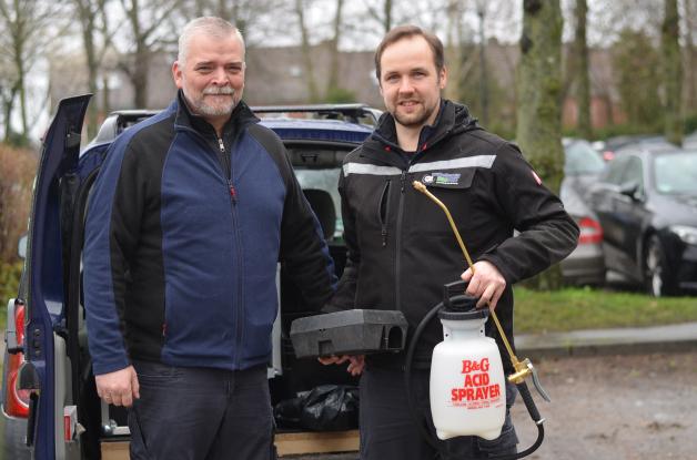 Nils Jopp macht Umschulung zum Schädlingsbekämpfer