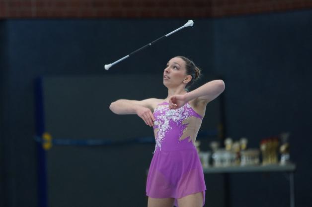Twirling-Meisterin bei EM: Linnea Korbanka aus Georgsmarienhütte