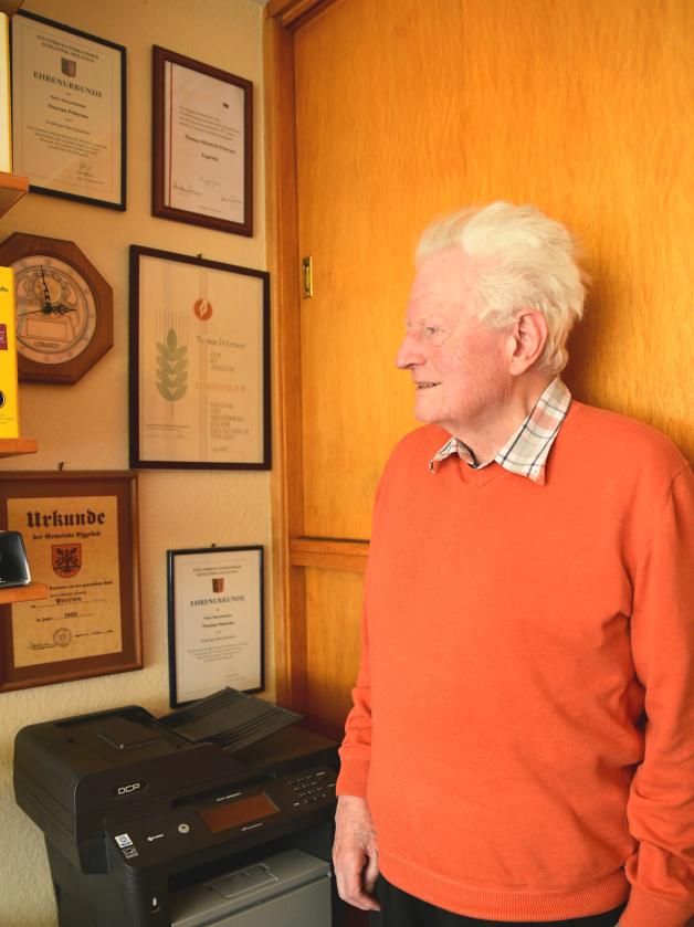 Tom Hein (89) prägte den TSV Eggebek | SHZ