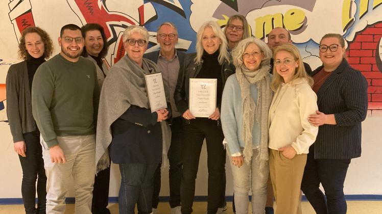 FIZ Quakenbrück verabschiedet Antje Schibalski und Heide Hamke