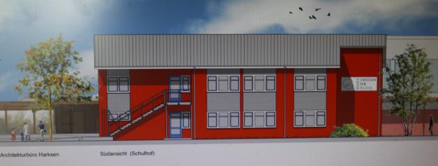 Neubau ersetzt marode Container an der Schule in Schafflund