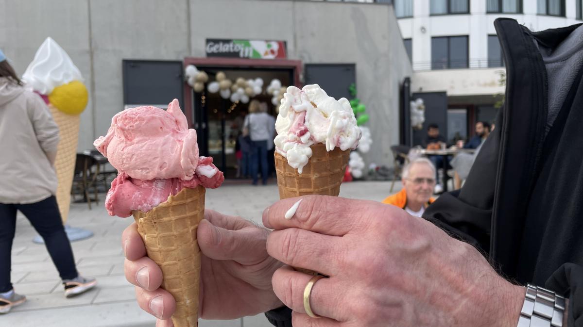 Eis-Essen in Wedel: Neue Eisdiele am Schulauer Hafen