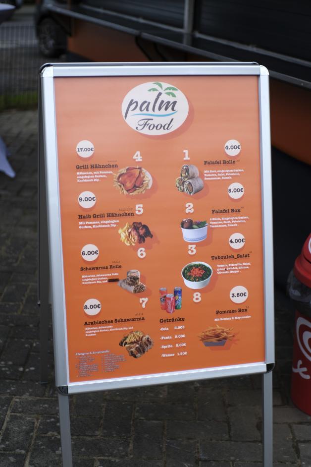 Palm Food Foodtruck an der Lindenstraße in Lingen geöffnet