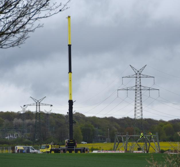 So laufen die Bauarbeiten für die 380-kV-Leitung in Ostholstein