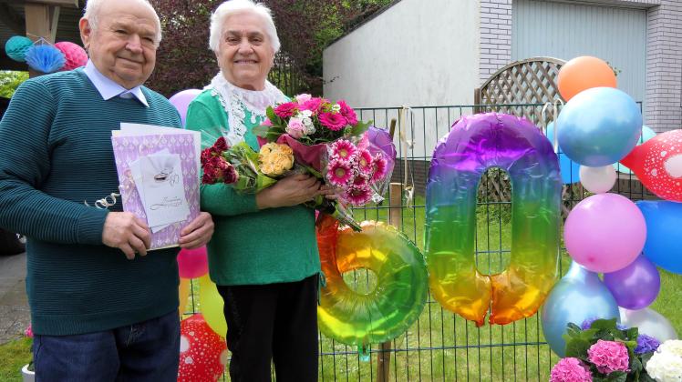 Diamantene Hochzeit der Eheleute Elena und Petru Dima in Bohmte