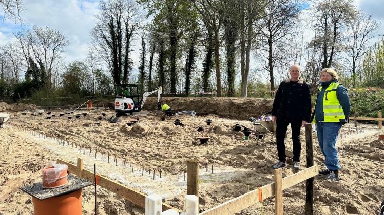 Baustart für die Notunterkünfte in Kappeln