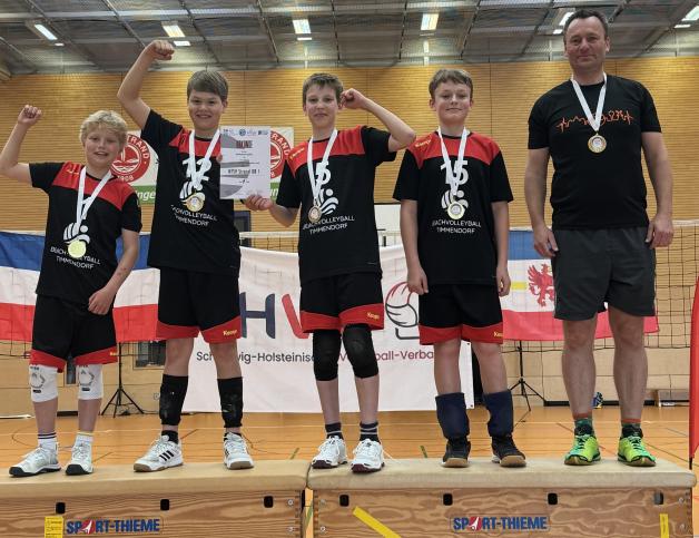 Nachwuchs-Volleyballer von NTSV Strand 08 inoffizieller Meister