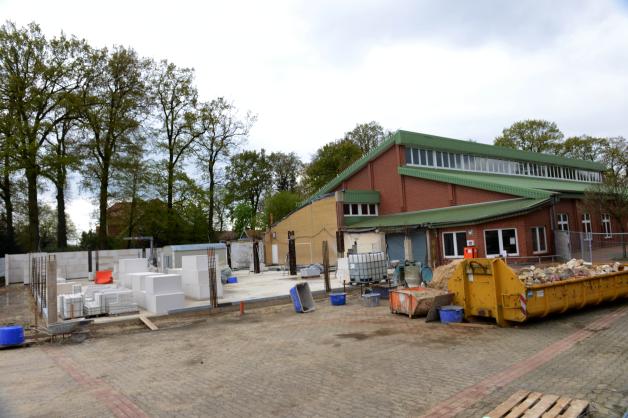 Bau der neuen Sporthalle in Merzen hat begonnen
