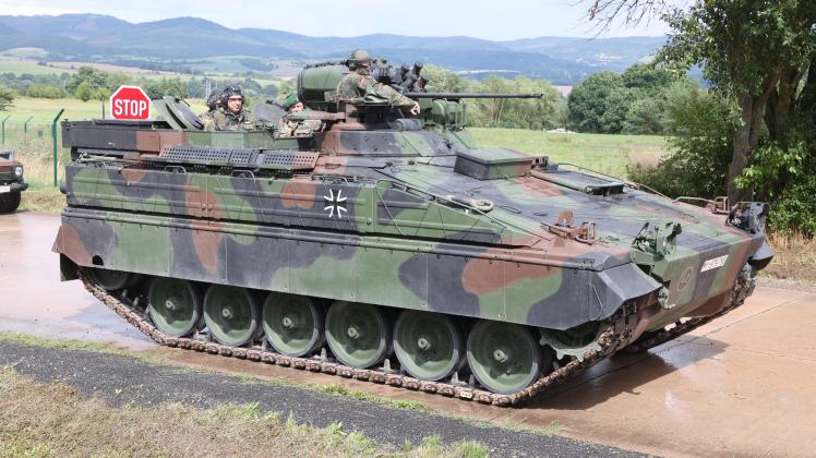 Deutschland gibt der Ukraine zehn Schützenpanzer Marder