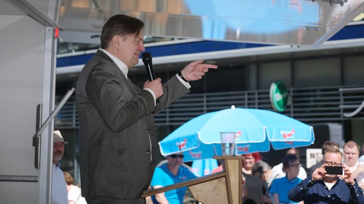 AfD-Spitzenkandidat Krah tritt wieder bei Wahlkampf auf