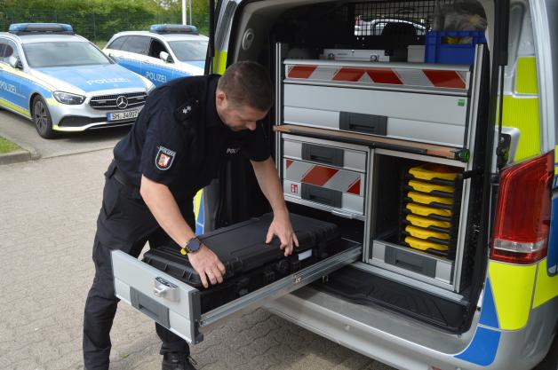 Mercedes Vito: neue Streifenwagen der Polizei im Kreis Pinneberg