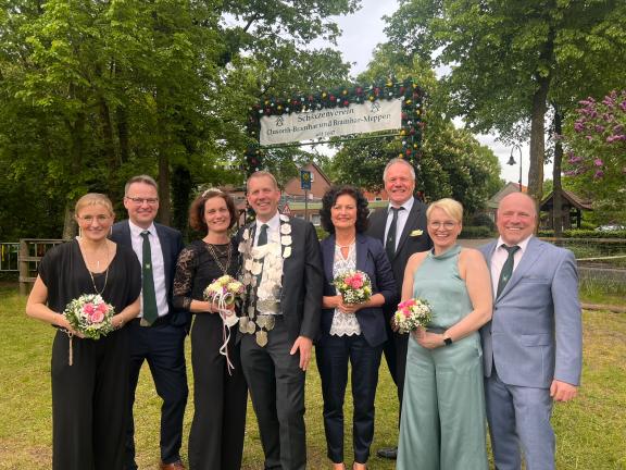 Alle Schützenkönige 2024 aus dem südlichen Emsland