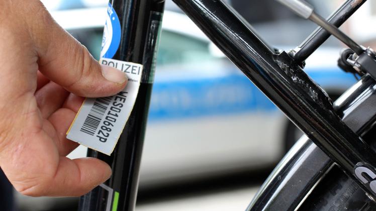 Fahrradcodierung bei der Polizei: In Delmenhorst nur mit Termin