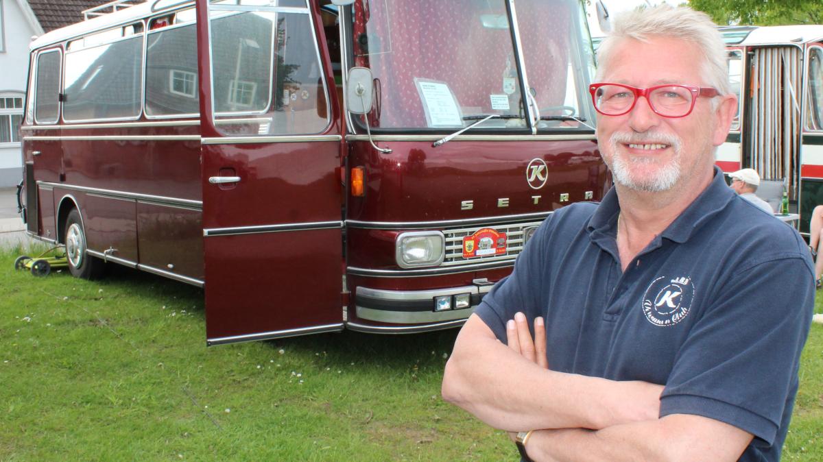 Treffen des Setra Veteranen-Club in Süderbrarup