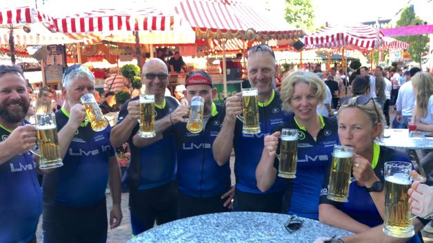 Osnabrücker Frank Stumpe radelte 370 Kilometer nach Osnabrück