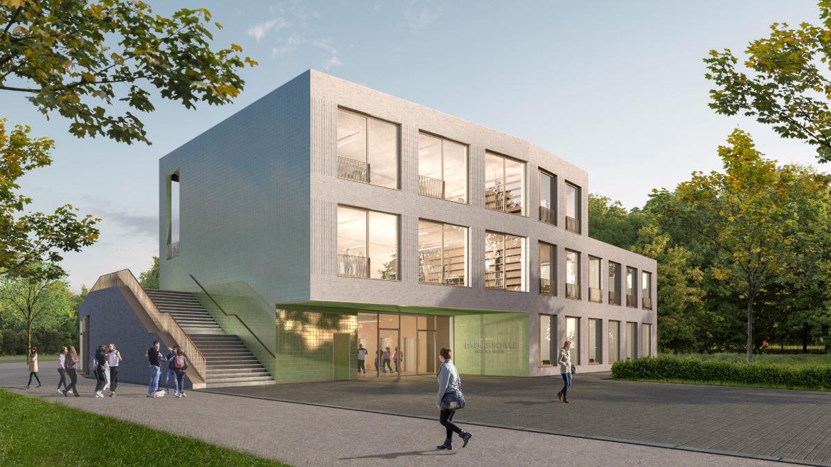 Ida-Ehre Schule in Bad Oldesloe: So soll der Neubau aussehen
