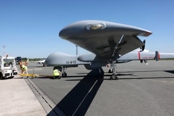 Jagel: Die Bilder vom ersten offiziellen Flug der German Heron TP