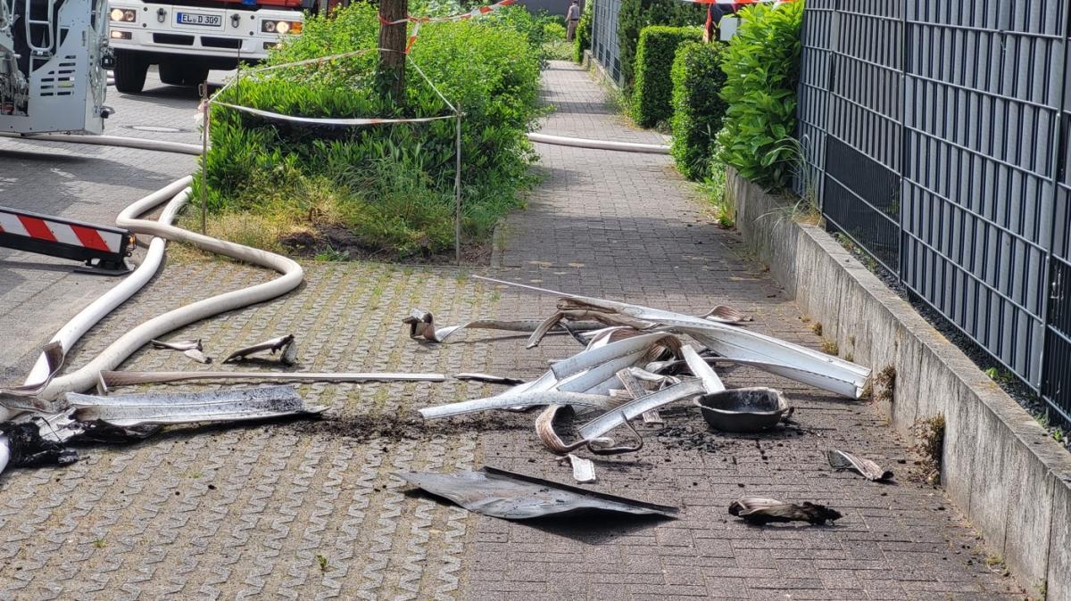 Hund befreit: Feuerwehr löscht Balkonbrand in Lingen-Darme