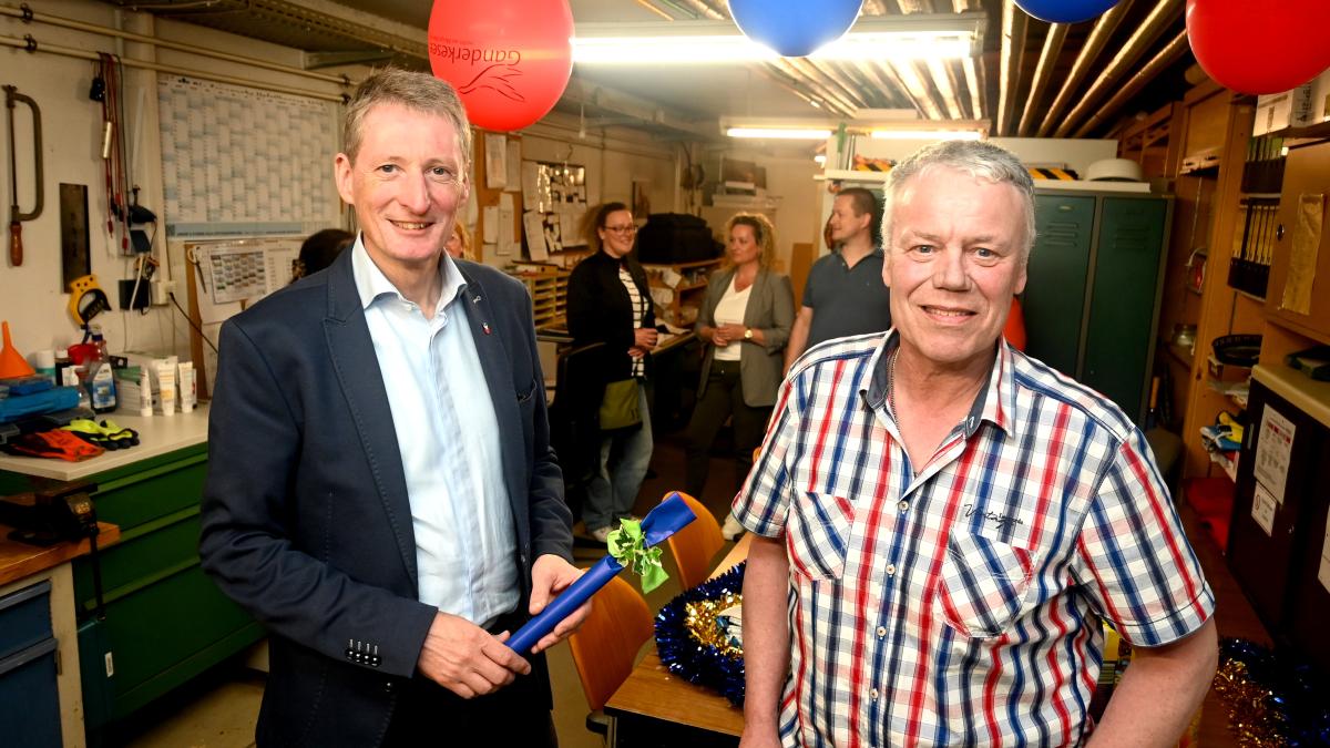 Peter Alwin verlässt das Hausmeisterteam der Gemeinde Ganderkesee | DKO