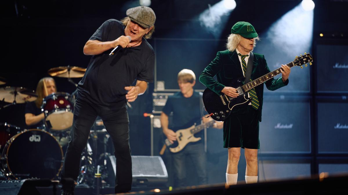 AC/DC in Gelsenkirchen: Hard-Rock-Band feiert Start der Tour 2024