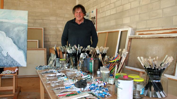 Ausstellung zur EM: Michael Zabe aus Benz stellt neben Dalí aus