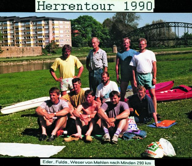 35. Herrentour der Wilsteraner Kanuten über 300 Kilometer