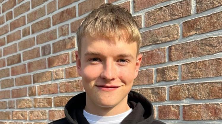 Eutin 08 stellt Neuzugang Finn Clausen vom VfB Lübeck vor