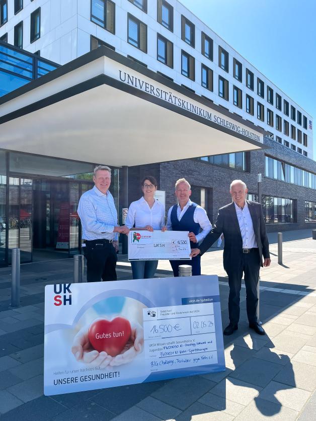 „Big Challenge“: Radtour gegen Krebs startet in Tasdorf