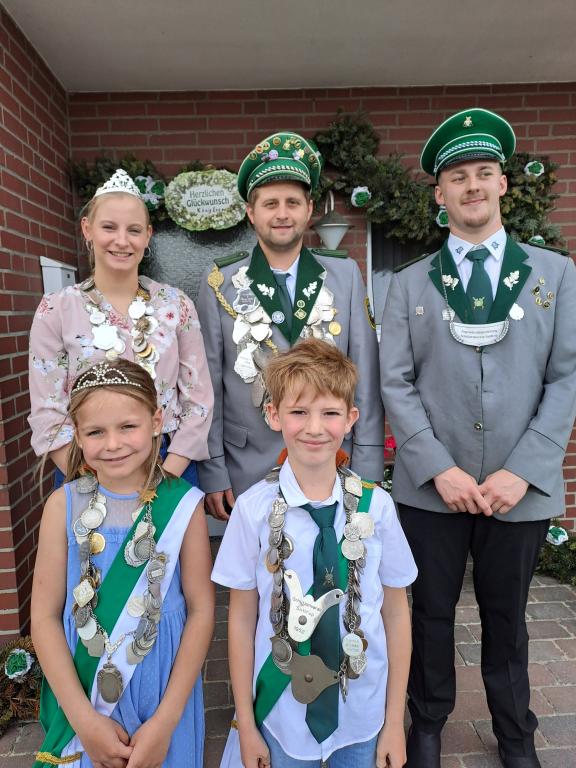 Das sind die Schützenkönige im Jahr 2024 im Osnabrücker Nordkreis