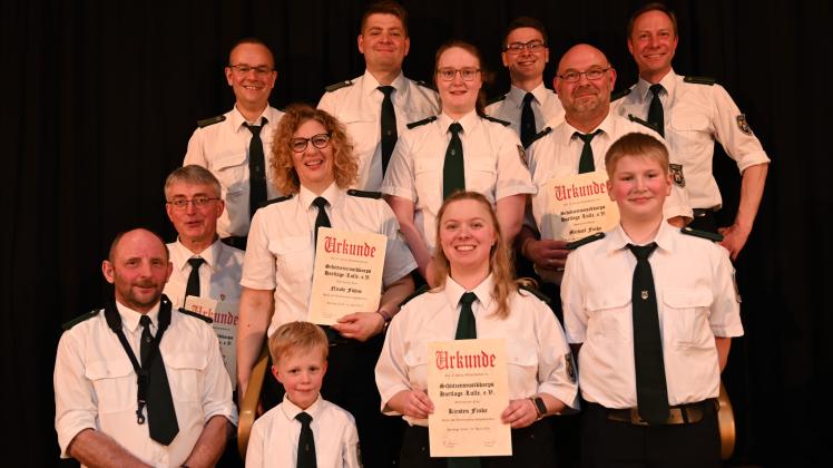 Seit 50 Jahren im Schützenmusikkorps Hartlage-Lulle: Jürgen Wolke