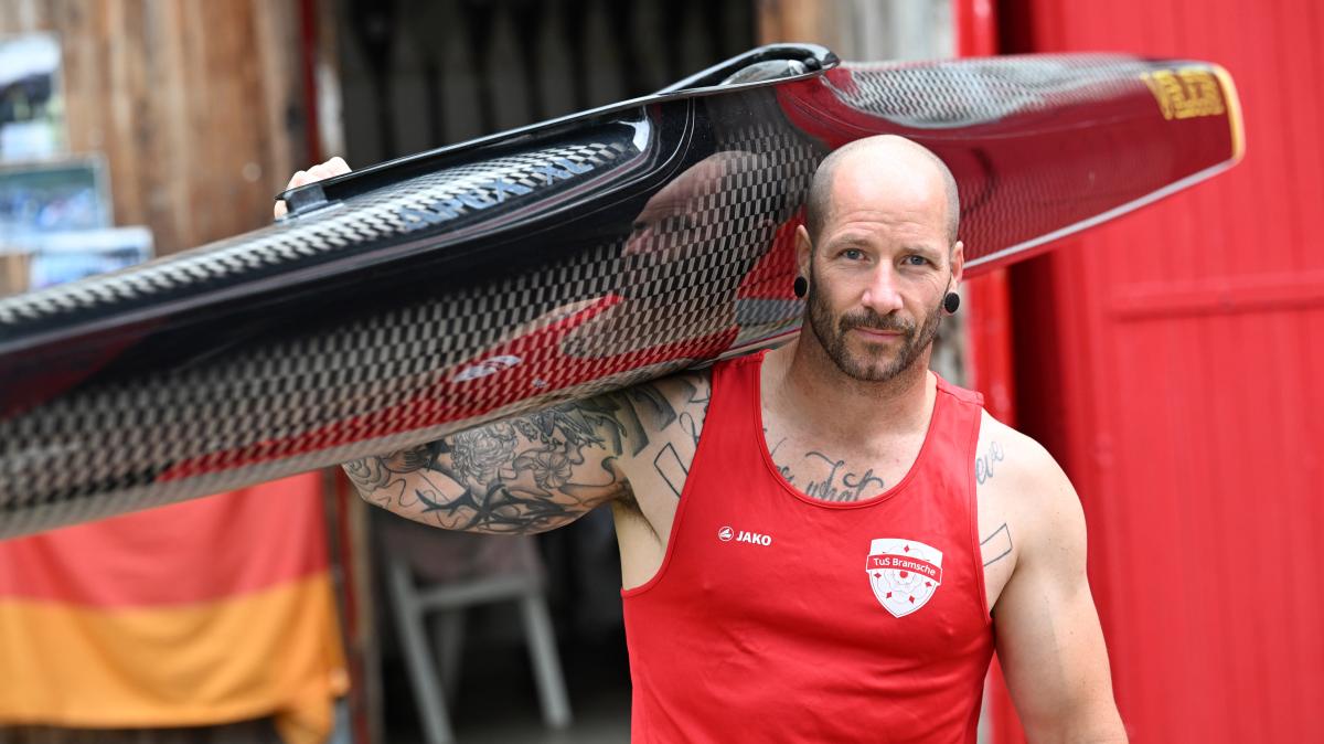 Bramscher Thomas Freese will bei der Kanu-Weltmeisterschaft Gold