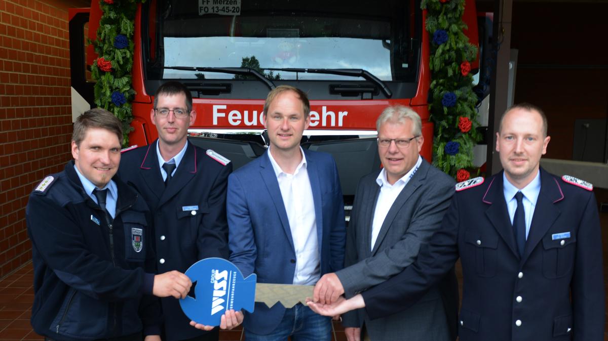 Feuerwehr Merzen bekommt ein 335.000 Euro teures Löschfahrzeug