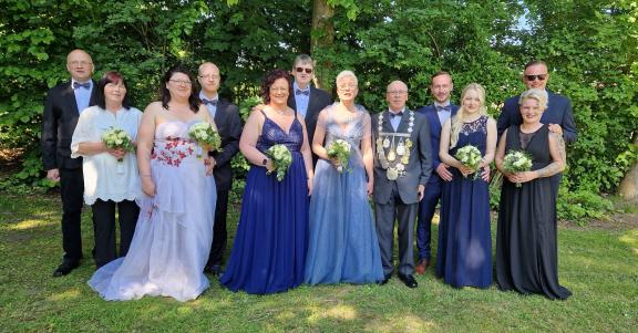 Die neu ernannten Schützenkönige im Norden Emslands