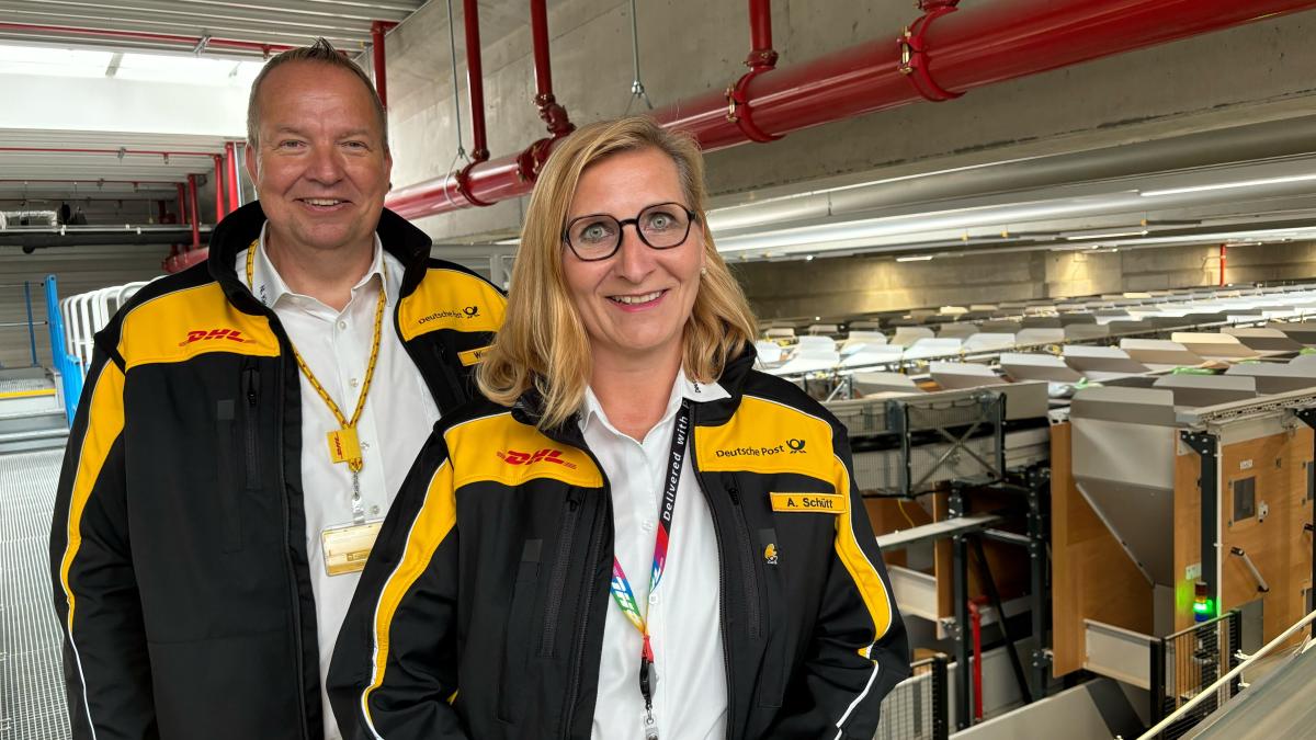 DHL-Paketzentrum Neumünster: Neue Technologie und neue Chefin