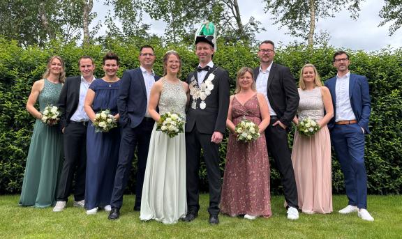 Die neu ernannten Schützenkönige im mittleren Emsland