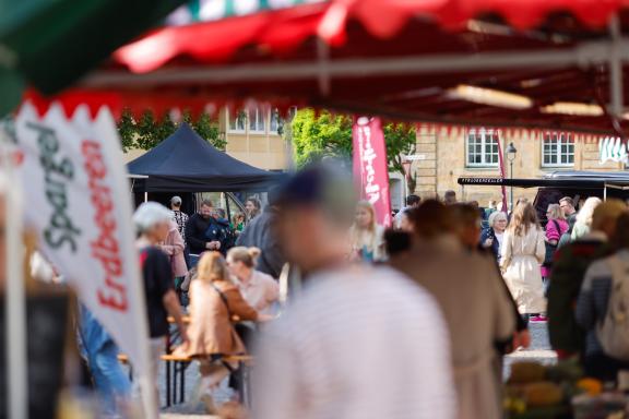 Neuer Abendmarkt in Osnabrück: Der Auftakt in Bildern