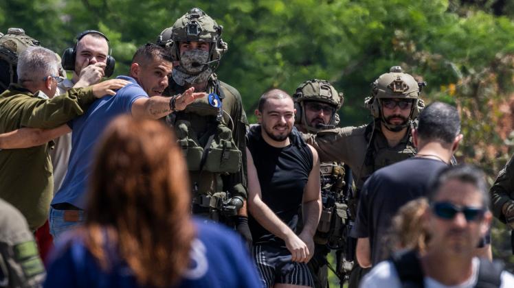 Israelische Armee: Vier Geiseln aus dem Gazastreifen befreit | NOZ