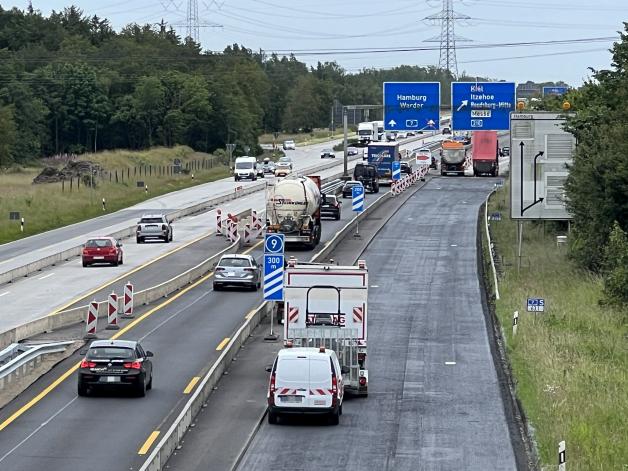 Sperrung A7 Rendsburg
