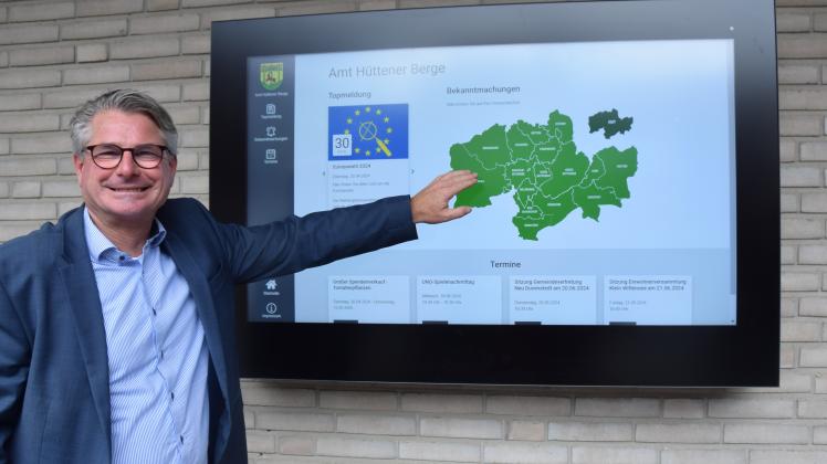 Amt Hüttener Berge geht neue digitale Wege in der Kommunikation